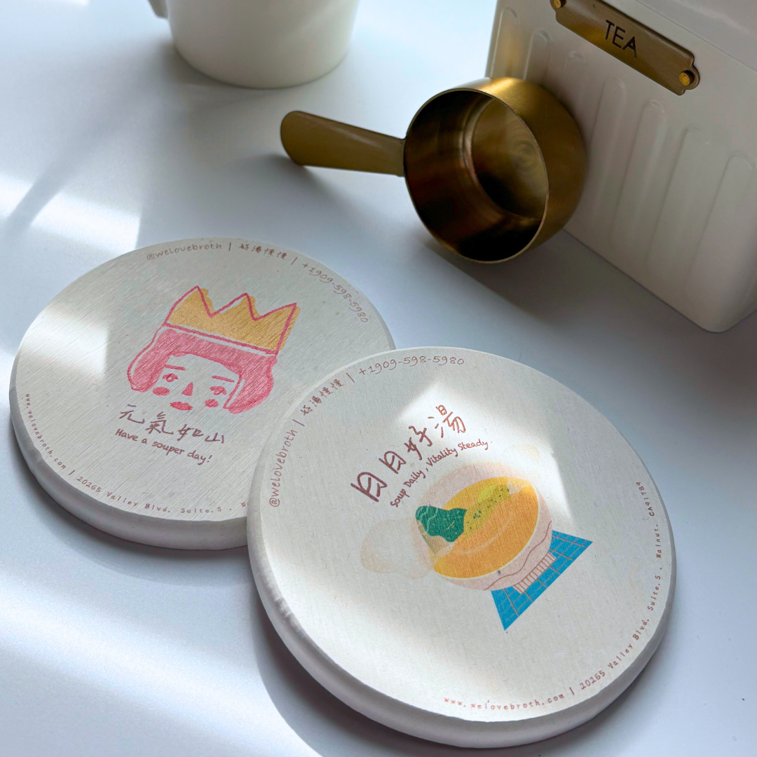 【Merch】Diatomite Coasters – Broth Inc